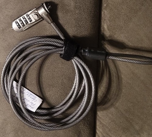Staples Combination 6.5 Feet Cable Lock Laptop Computers | eBay