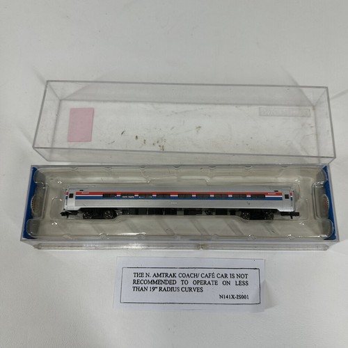BACHMANN N SCALE 85' AMFLEET I PHASE II AMTRAK Coach No. 14156 | eBay