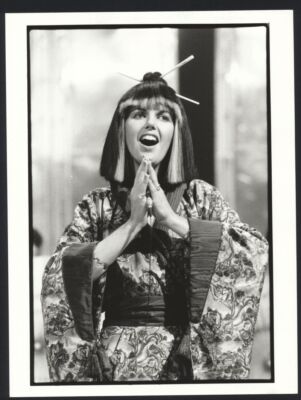 1990 ANEKA on BBC Top of the Pops Vintage Original Photo MARY SANDEMAN ...