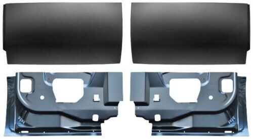 1999-2016 Ford Superduty Rear Door Inner Bottom Lower Door Skin Set Ext ...