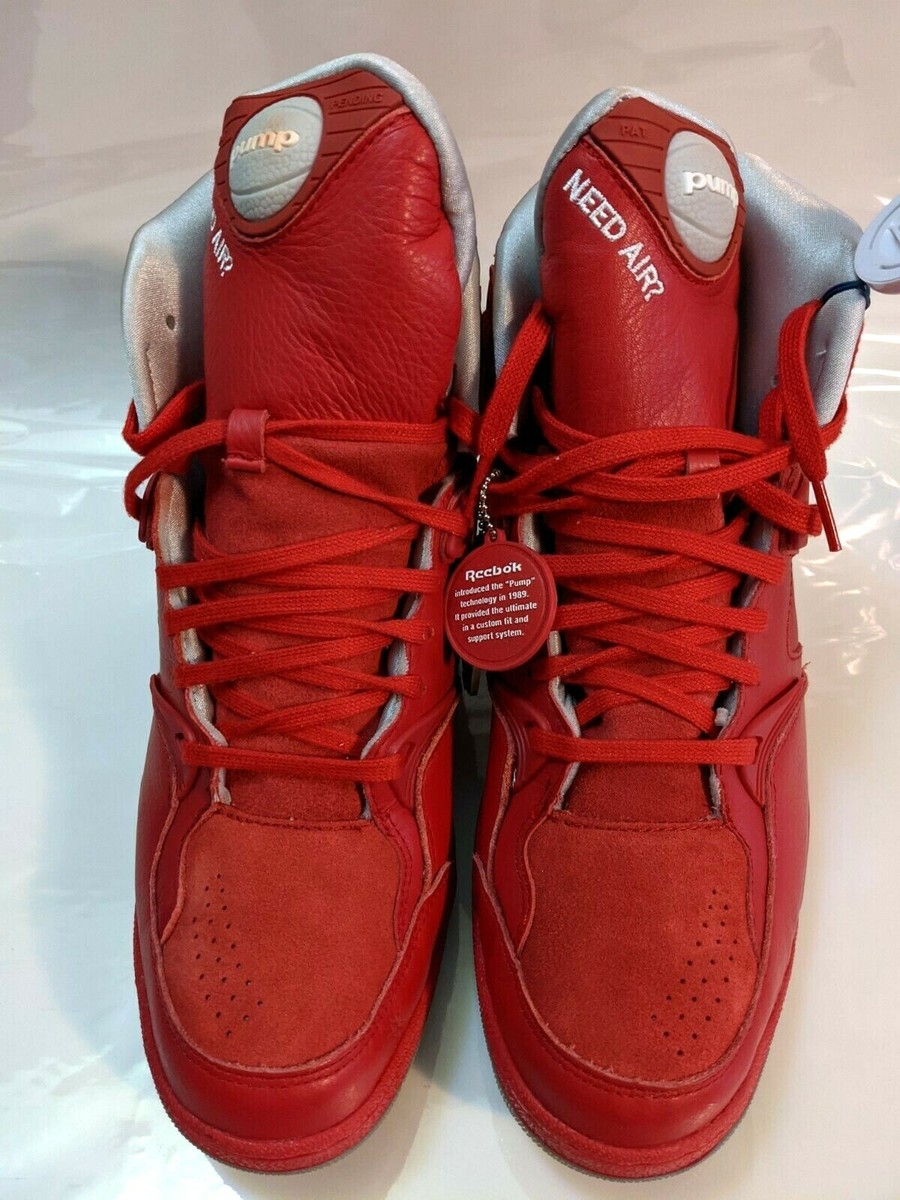 Reebok X Shoe Gallery The Pump Certified Scarlet Red/White Reebok X Shoe Gallery The Pump Certified Scarlet Red/White
