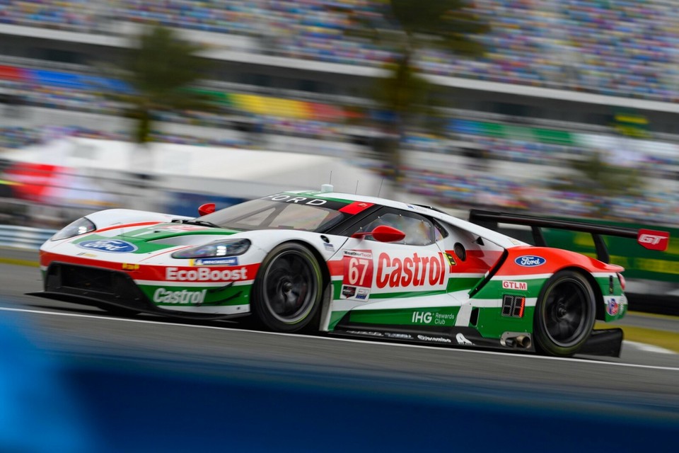 Diecast Model Car Scale 1:18 Top Speed TSM Ford GT Castrol 24H Daytona ...