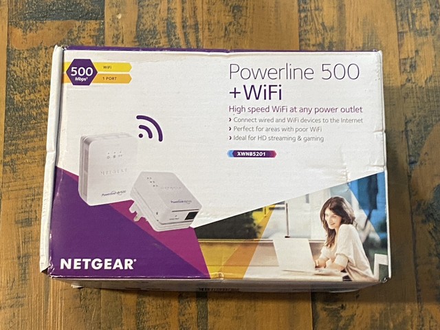 NETGEAR AV500 XWN5001 Powerline Wi-fi Range Extender for sale online | eBay