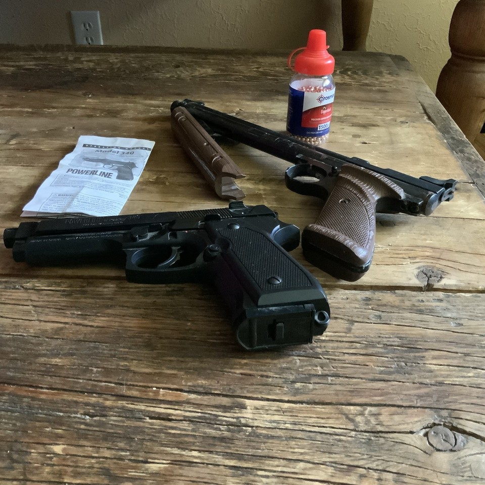 VERY RARE HAND PUMP PISTOL plus Bonuses 2 Guns PLUS BBs Pellets | eBay