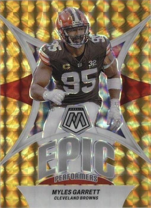 2024 Panini Mosaic - Epic Performers Myles Garrett #EP-MG Reactive ...