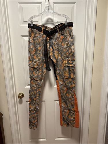 Evolution In Design Men’s 36x36 Orange Brown Green Grey Camo Pant With ...