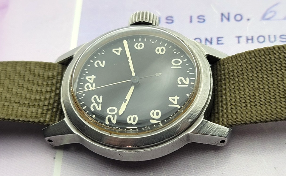 Elgin True 24 Hour Hack Grade 729 Military Wristwatch - Customized | eBay