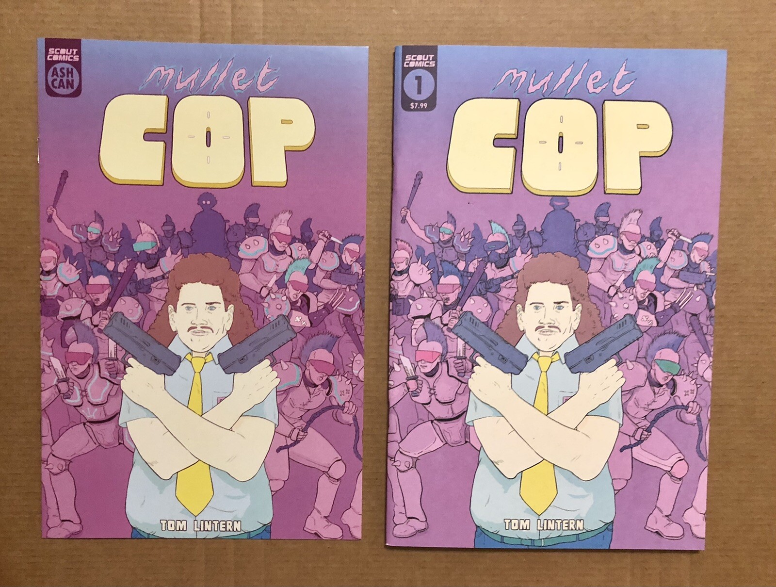 Mullet Cop 1 and Ashcan - complete set - Scout - Optioned | eBay