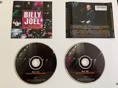 Billy Joel 2000 Years The Millennium Concert 2 CD set | eBay