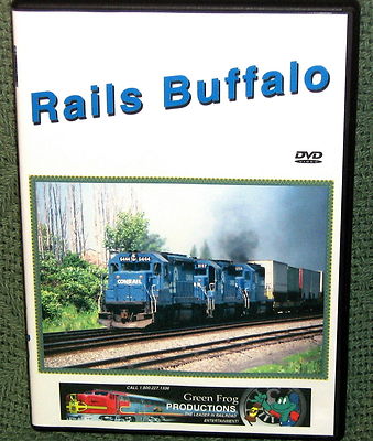 cp097 TRAIN VIDEO DVD "RAILS BUFFALO" VINTAGE NEW YORK VIDEO | eBay
