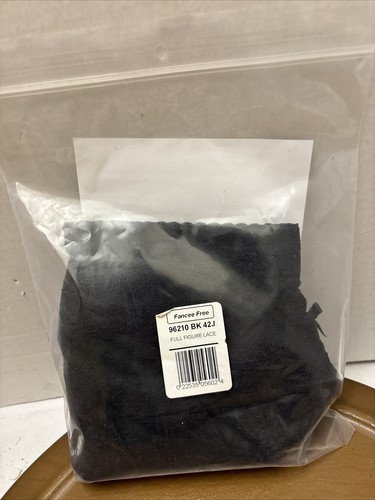 Fancee Free Bra Full Figure black Lace 96210 Size 42J Nos A129 | eBay