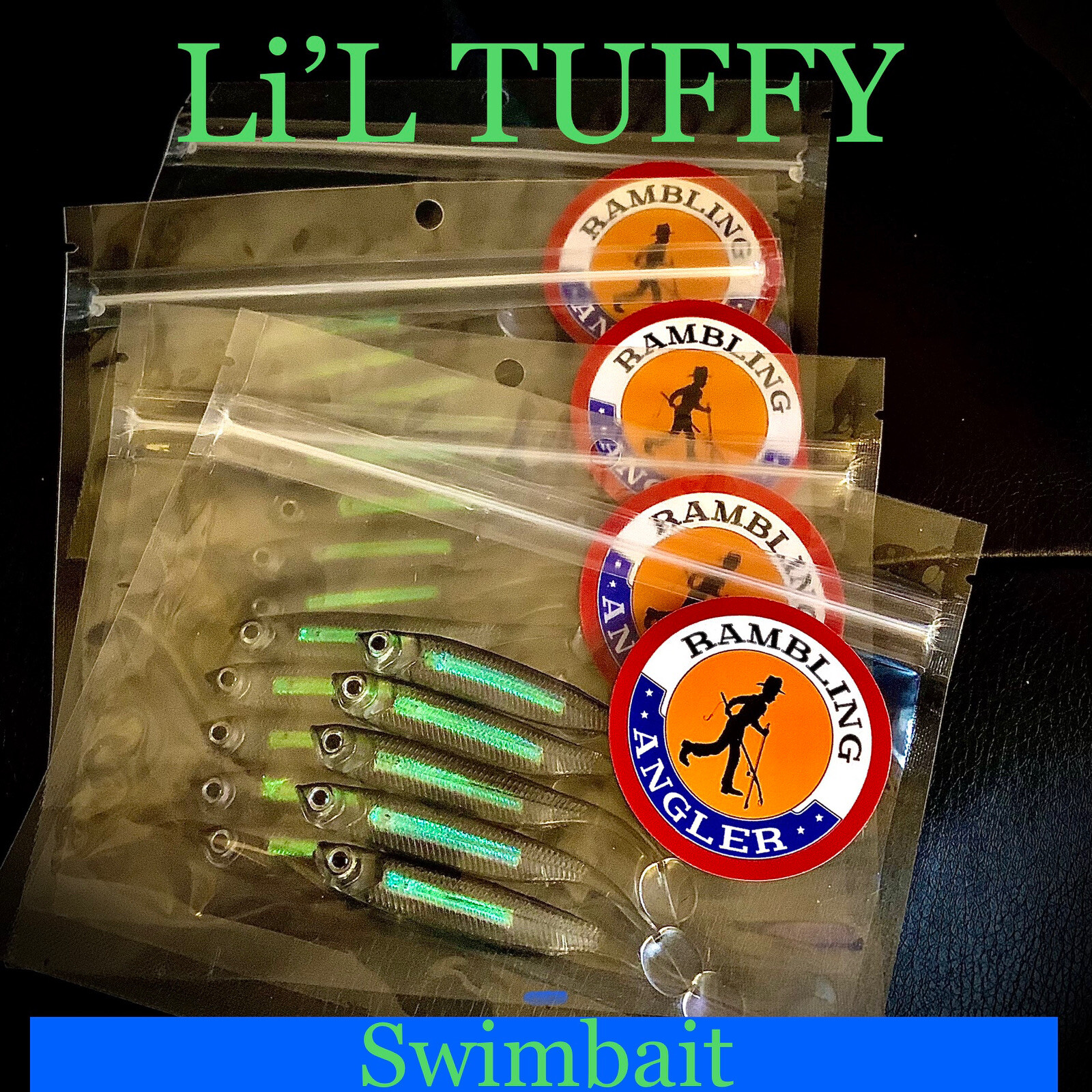 Bait made for crappie, bass and speckled trout The Li'L TUFFY Swimbait ...