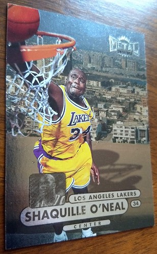 SHAQUILLE O'NEAL, 1998 FLEER METAL UNIVERSE #1, LAKERS | eBay UK