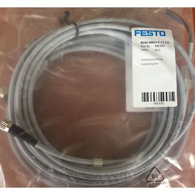 FESTO NEBU-M8G3-K-2.5-L 541333 1PC New Connecting Cable Spot Stock Free ...