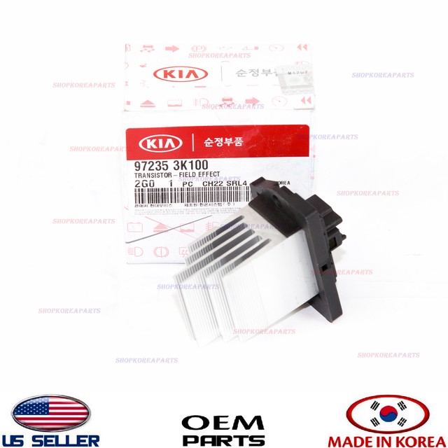 HYUNDAI Kia Blower Motor Resistor 97235-3k100 972353K100 for sale ...