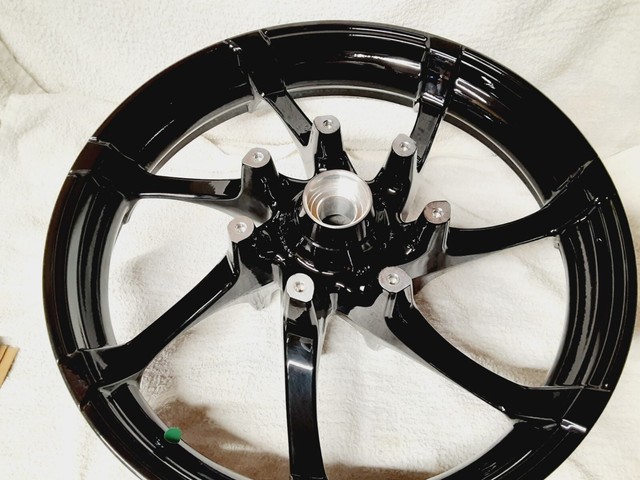 Harley Davidson Agitator Front Rim Wheel Gloss Black CVO 19in Touring ...