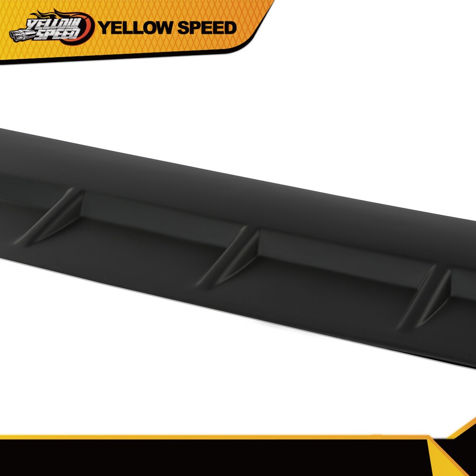 Fit For 2009-2018 Ram 1500 2500 3500 Black Tailgate Rear Wing Spoiler ...