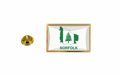 pins pin's flag national badge map hat country NF norfolk | eBay Australia