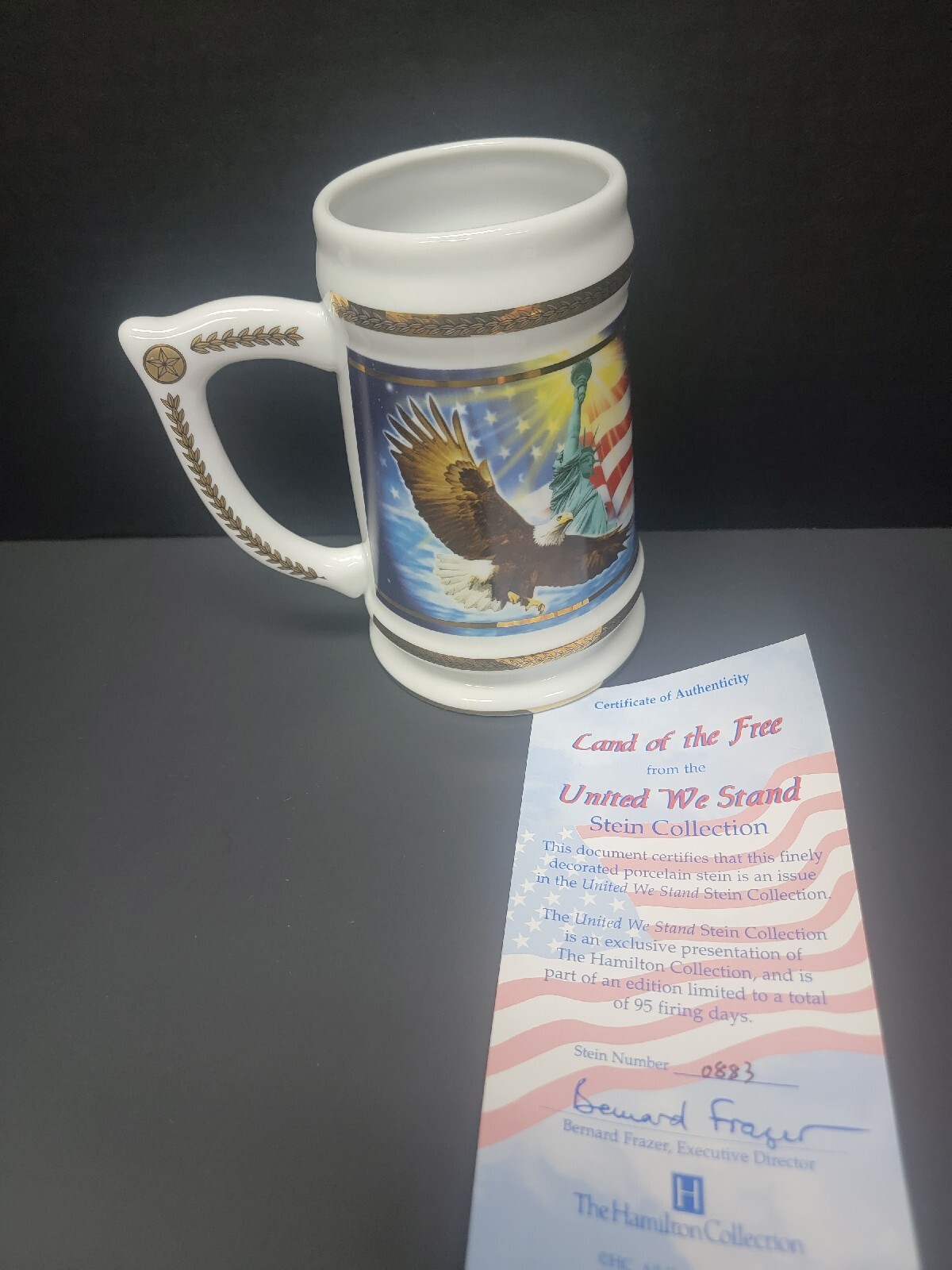 The Hamilton Collection - Land Of The Free - 6" Stein - Stein#0883 | eBay
