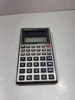 VINTAGE SHARP EL-520 SOLAR SCIENTIFIC CALCULATOR | eBay