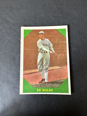 1960 Fleer Baseball Greats Ed Walsh, #49, NM Condition | eBay