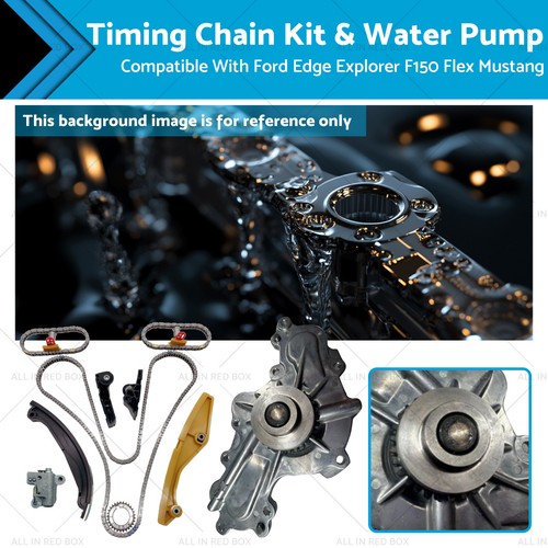 Timing Chain Kit & Water Pump Suitable for Ford Edge Explorer F150 Flex ...