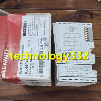 1PC NEW BECKHOFF KL4404 #YY | eBay