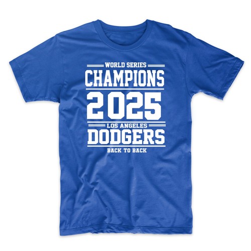 Los Angeles Dodgers Back 2 Back World Series Champions 2025 Fans | eBay