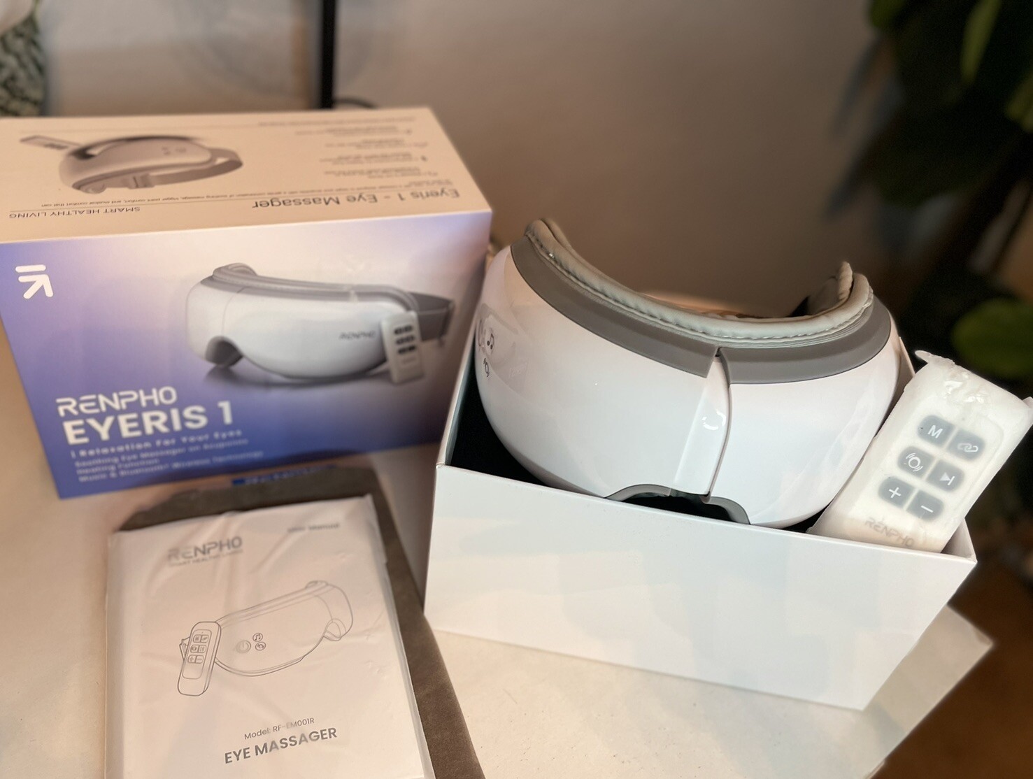 Renpho Eyeris 1 Eye Massager Relaxation For Your Eyes w Music ...