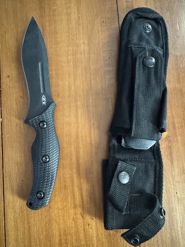 ZT (Zero Tolerance) 0100 fixed blade knife w/ sheath. | eBay