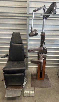Reliance 980 Exam Chair w/ Reliance 7720 Instrument Stand | eBay