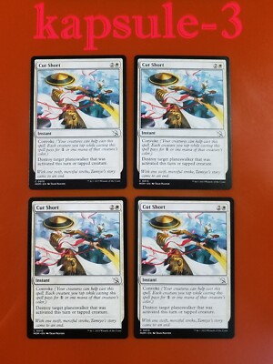 4x Cut Short | March of the Machine | MTG Magic Cards | eBay