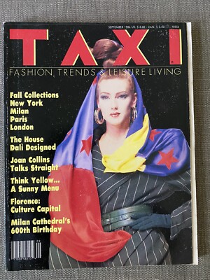 Sept 1986 Taxi Magazine | eBay