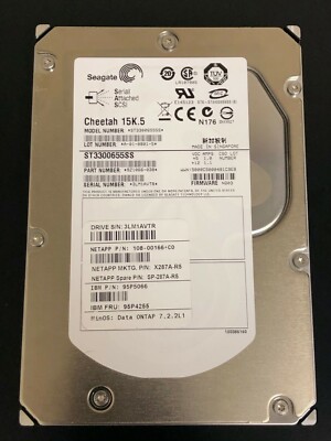 NetApp X287A-R5 Seagate ST3300655SS 300GB 15K 3.5" SAS HDD – Enterprise ...