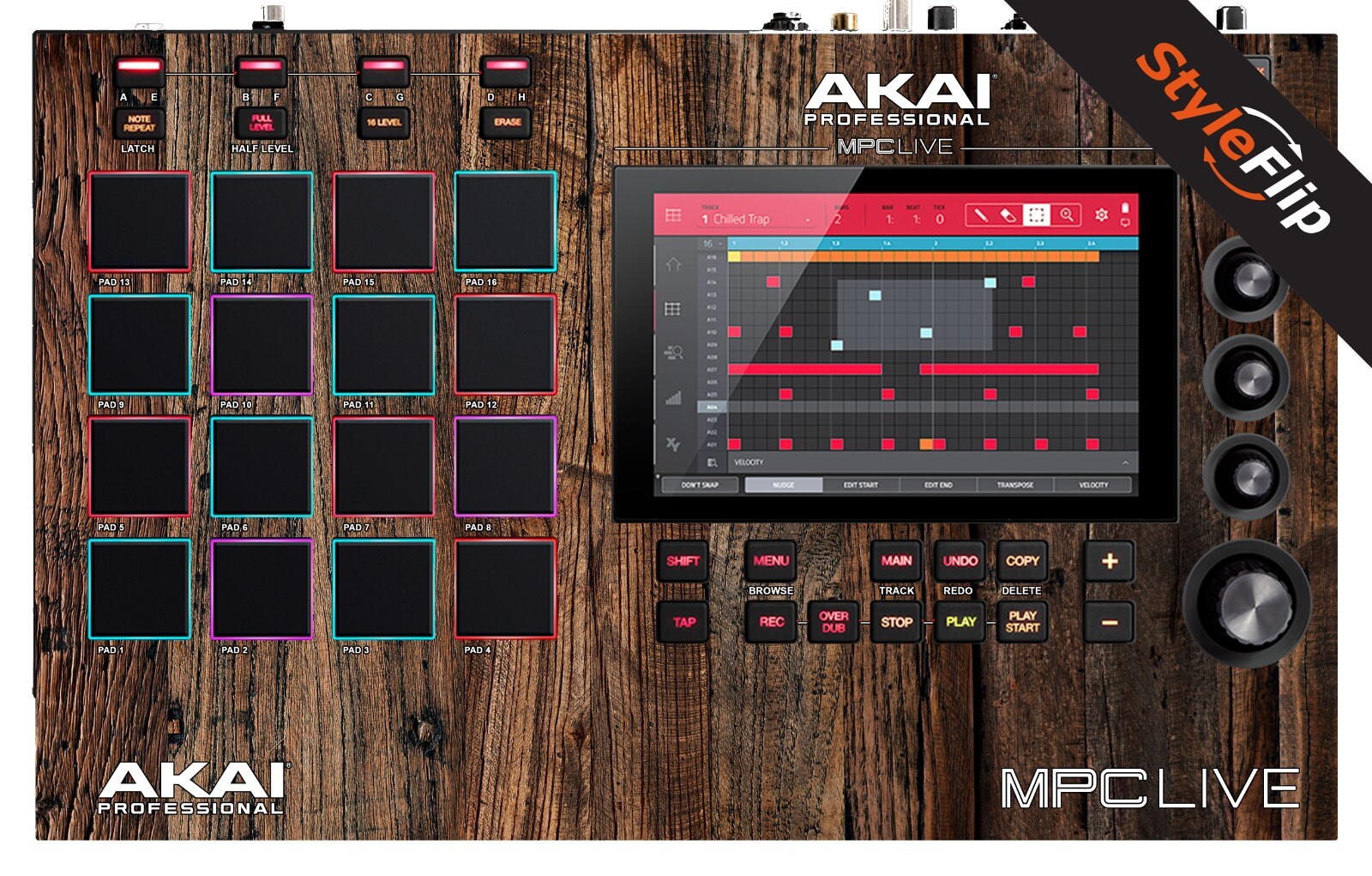 AKAI MPC Live Skin | Wood 3 | Protective Decal | StyleFlip Skins | eBay