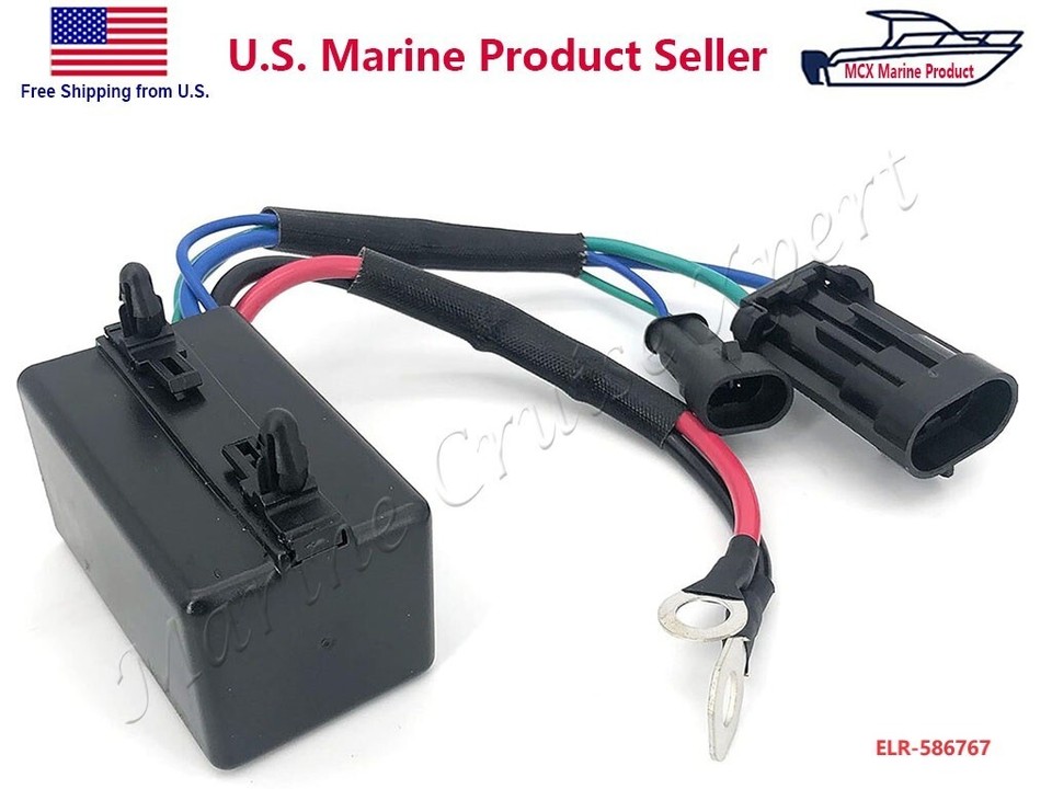 Trim Tilt Relay Evinrude Johnson OMC BRP Outboard 40 50 60 75 90 115 ...