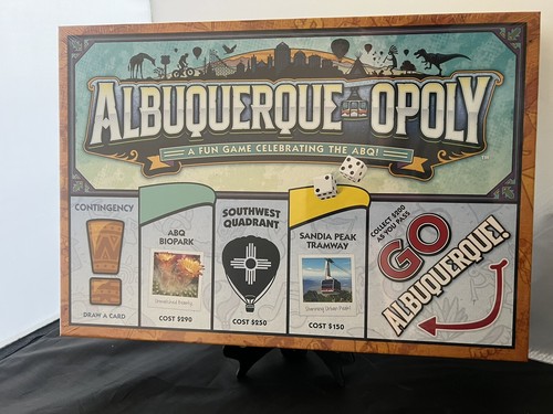 Albuquerque-opoly Board Game: New and factory sealed ABQ 505 Chile ...
