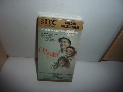 ON GOLDEN POND Katharine Hepburn Jane Fonda VHS 1993 ITC Home Video NEW ...