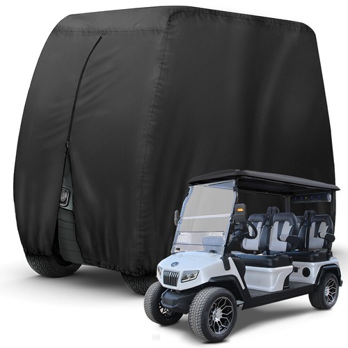 4 Passenger Golf Cart Cover Zipper Outdoor Waterproof For Evolution ...