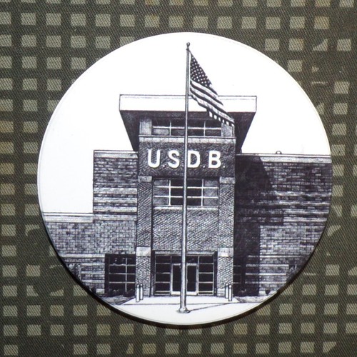 Original United States Disciplinary Barracks USDB Leavenworth Coaster ...