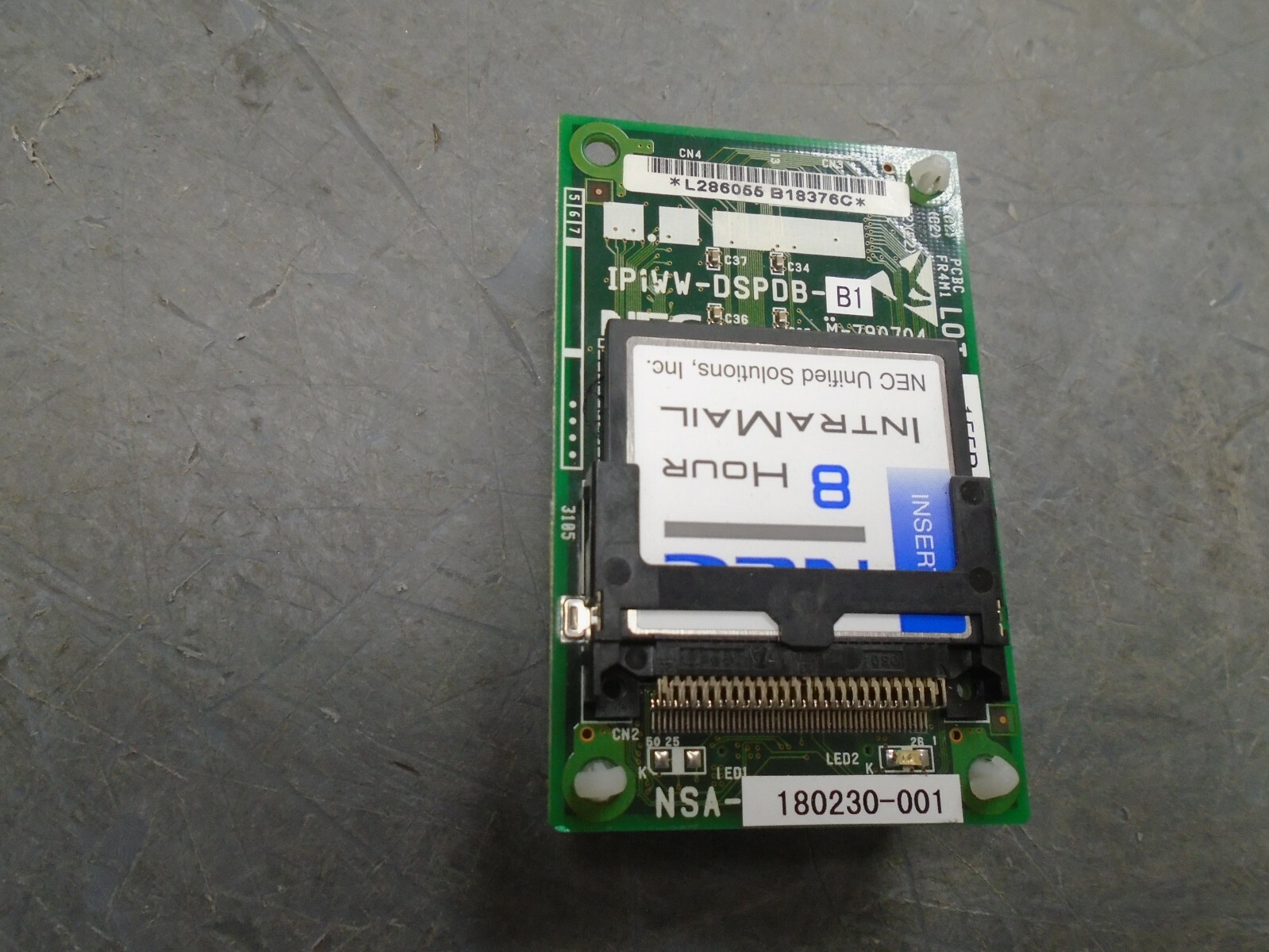 NEC IP1WW-DSPDB-B1 module with 8 Hour IntraMail CF card | eBay