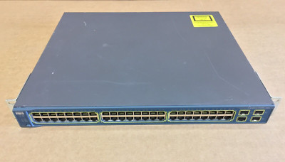 Cisco Catalyst 3560 Managed 48 Port Gigabit PoE Switch WS-3560-48PS-S ...