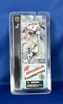McFarlane 2003 Martin Brodeur Devils & Joe Thornton Bruins 2 pack 3 ...