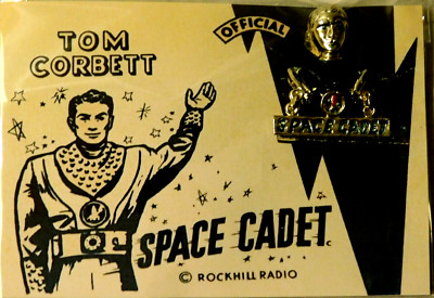 Tom Corbett Space Cadet pin on free repro card | eBay