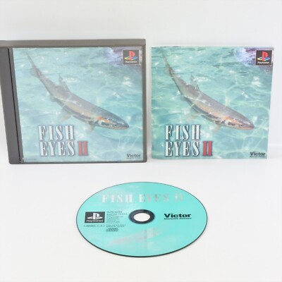 PS1 FISH EYES II 2 Playstation For JP System p1 | eBay