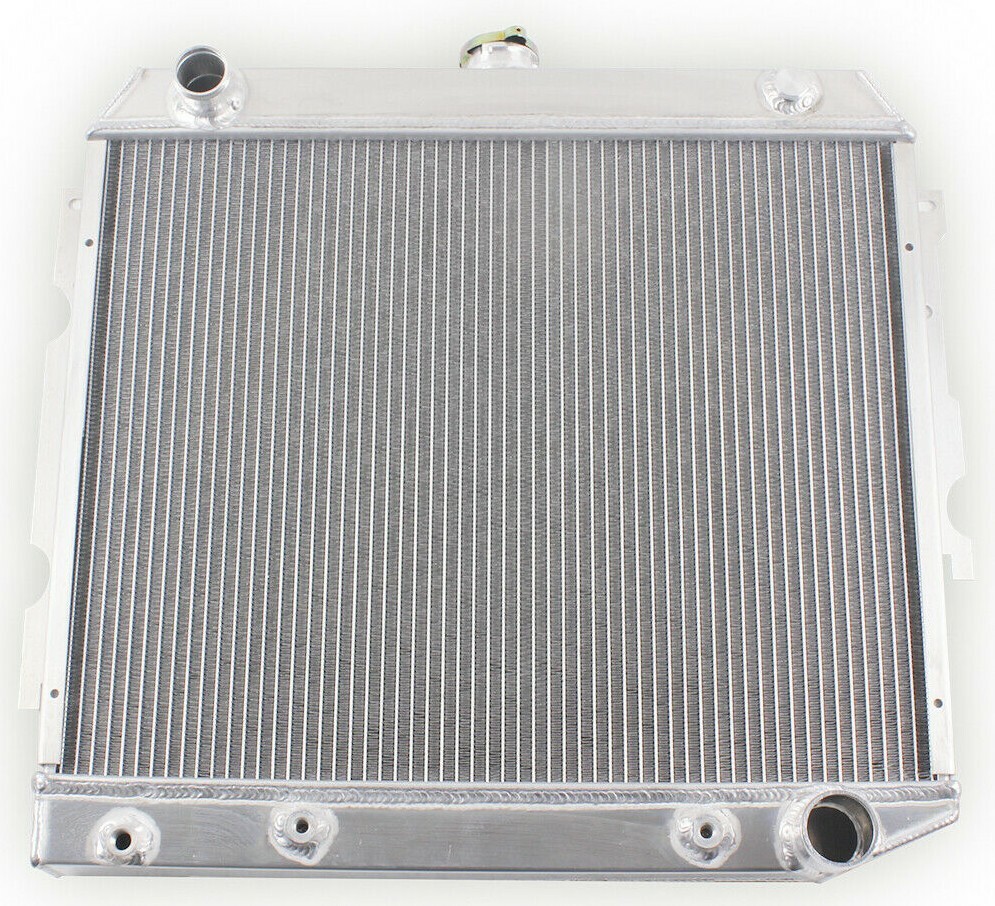 3 ROWS ALUMINUM RADIATOR For 1962-67 63 66 Chevrolet Chevy II 4.1L 3 ...
