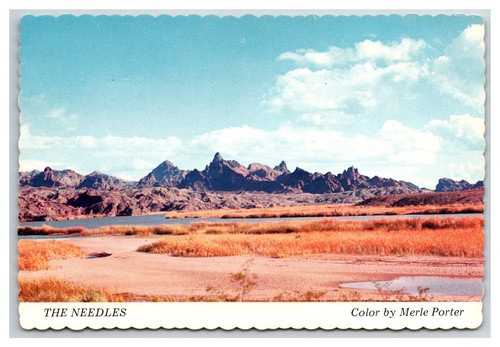 Needles, CA California ~ Route 66 ~ Colorado River & Mountains | eBay