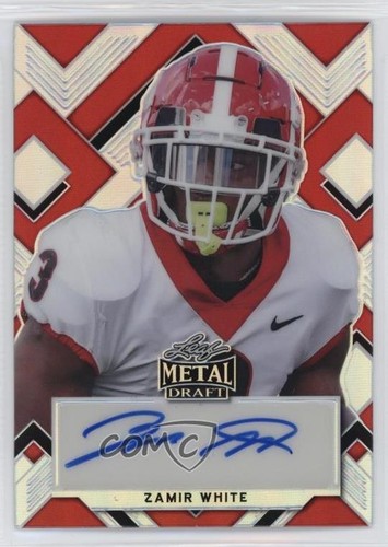 2022 Leaf Metal Draft Portrait Red Prismatic 3/5 Zamir White Rookie ...