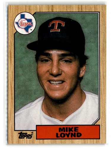 1987 Topps BASEBALL #126 Mike Loynd Rookie Texas Rangers | eBay