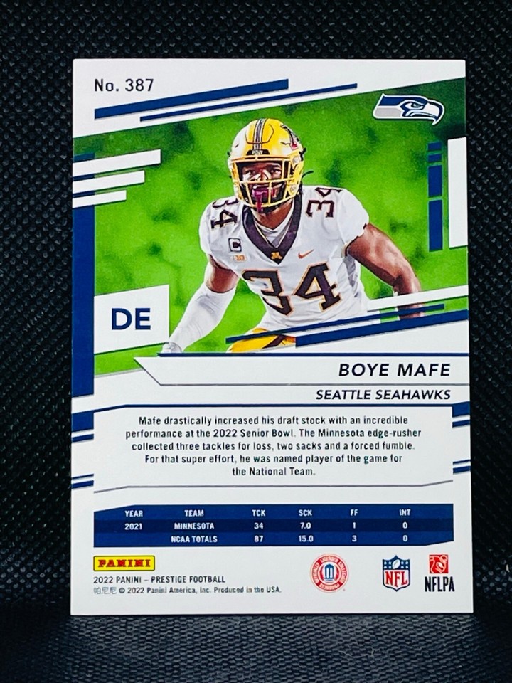 Panini Prestige - BOYE MAFE #387 - Rookie Card | eBay